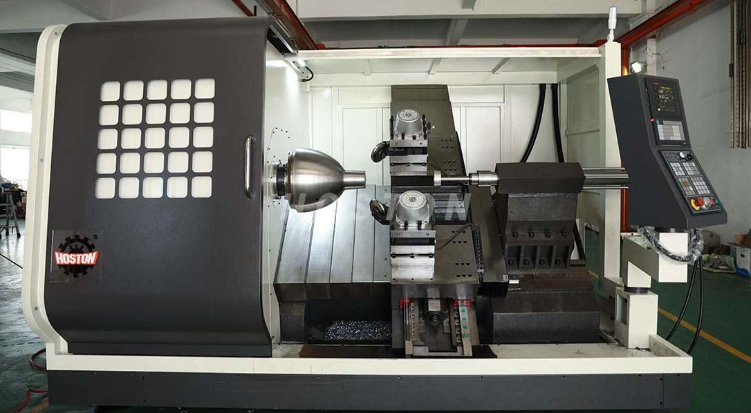 Heavy Duty Double Roller CNC Metal Spinning Machine